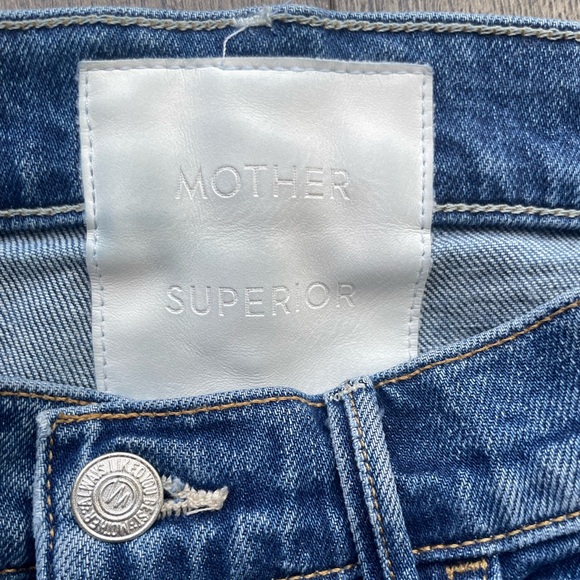 MOTHER | Jeans | Mother Blue Jeans 28 Ankle Fray | Poshmark